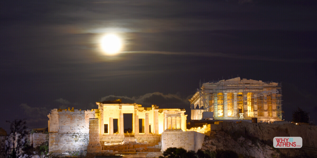 ATHENS UNDER THE AUGUST FULL MOON | Why Athens Events