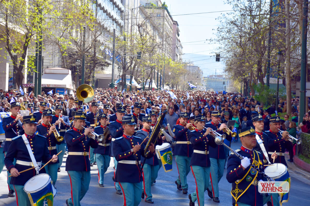 GREEK INDEPENDENCE DAY in Athens - Why Athens