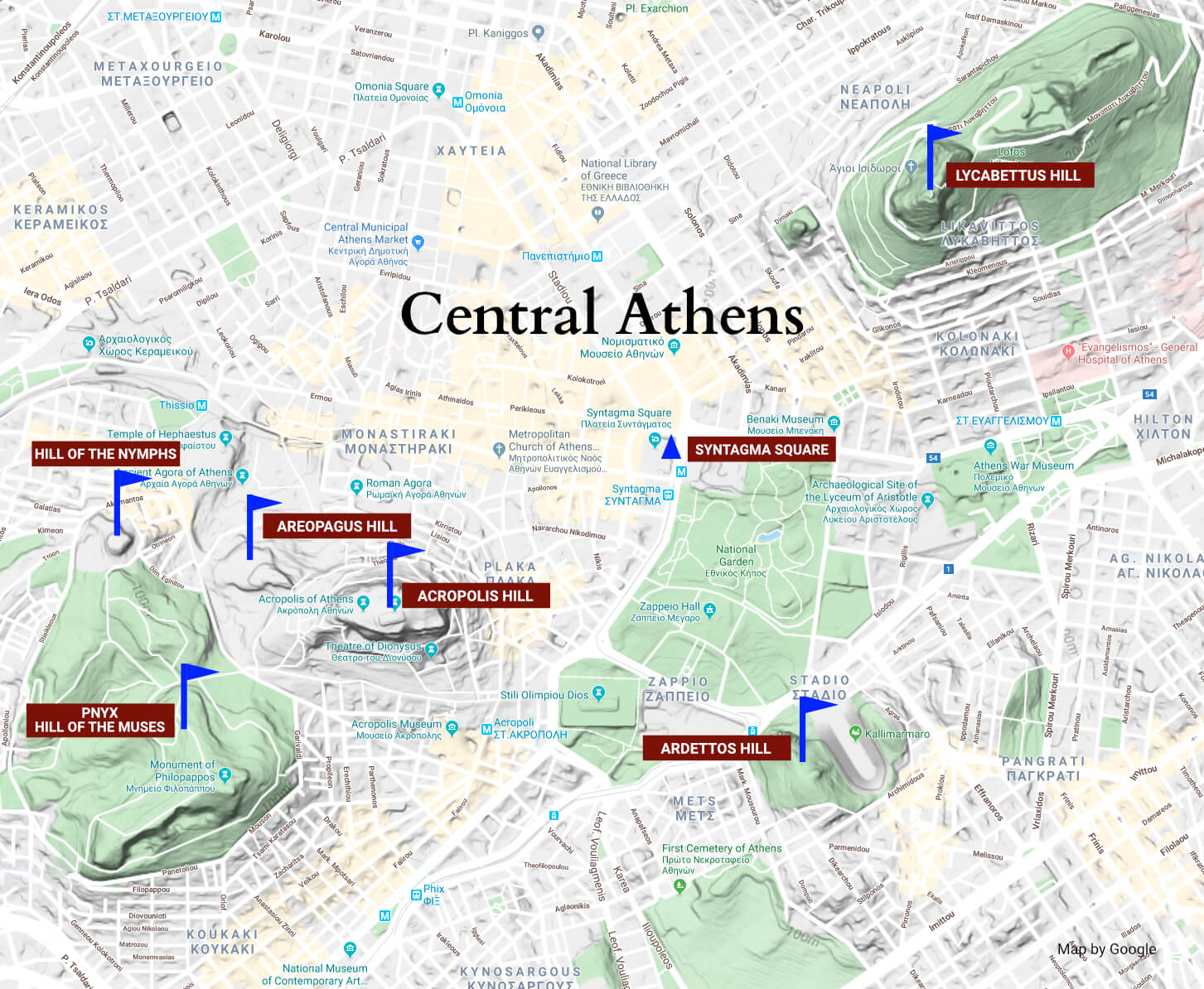 HILLS OF ATHENS - Archaeological journey of Athens' Hills | Why Athens